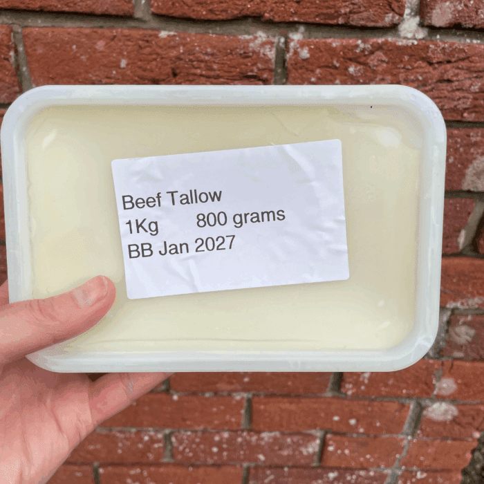 Beef Talow | 100% Natural | Cooking | British Broth Company